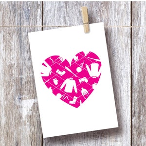 Crochet Heart Svg & Clip Art Yarn Svg Crochet Printable Love Crochet ...