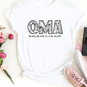 Qualified Medication Aide Svg Cut File QMA Mandala Med Assistant Dxf ...