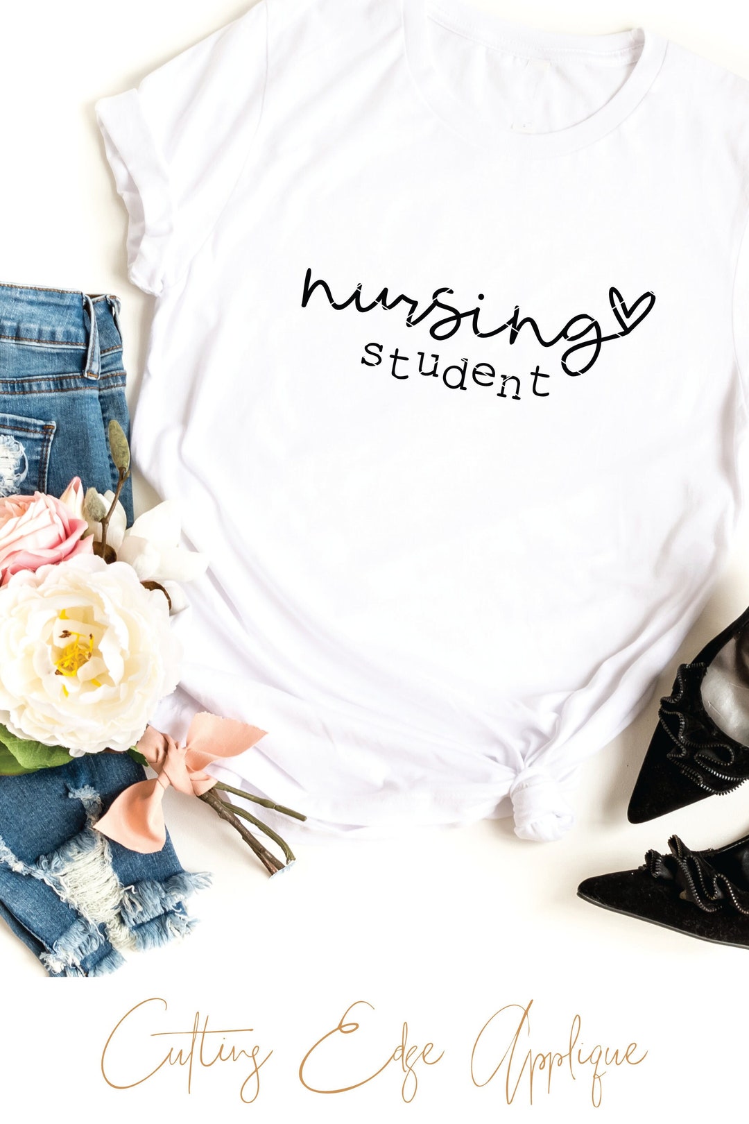 Nursing Student Svg & Clip Art Nursing School Student Nurse Svg LPN RN ...