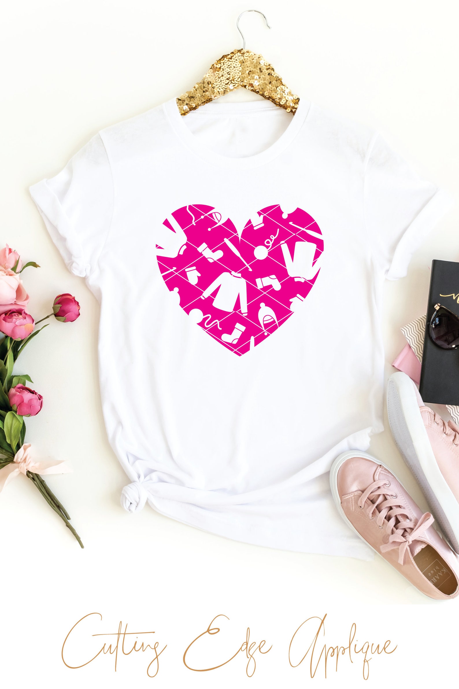 Crochet Heart Svg & Clip Art Yarn Svg Crochet Printable Love - Etsy