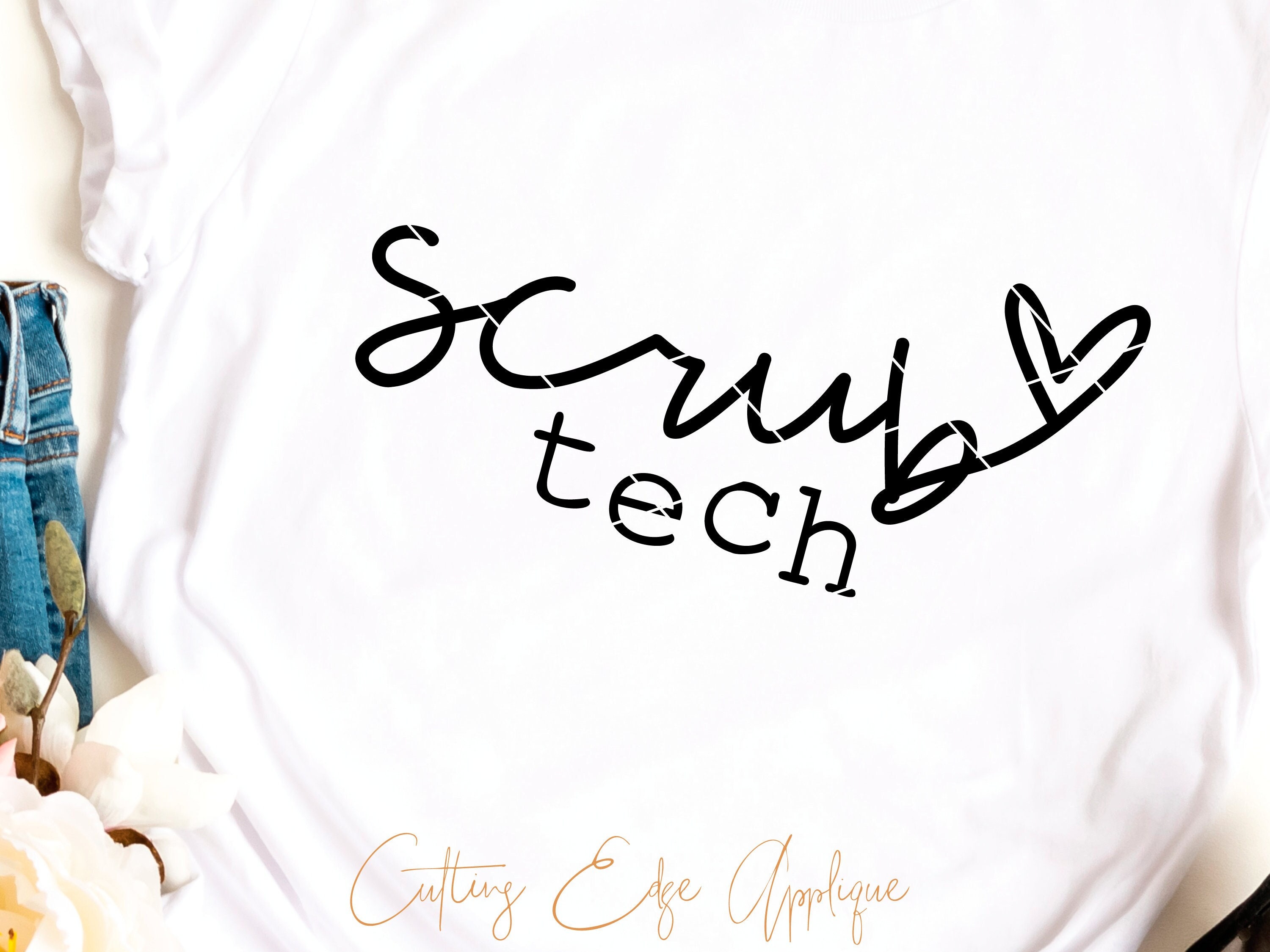 Scrub Tech Svg Cut File Scrub Technician Surgery OR Hand | Etsy