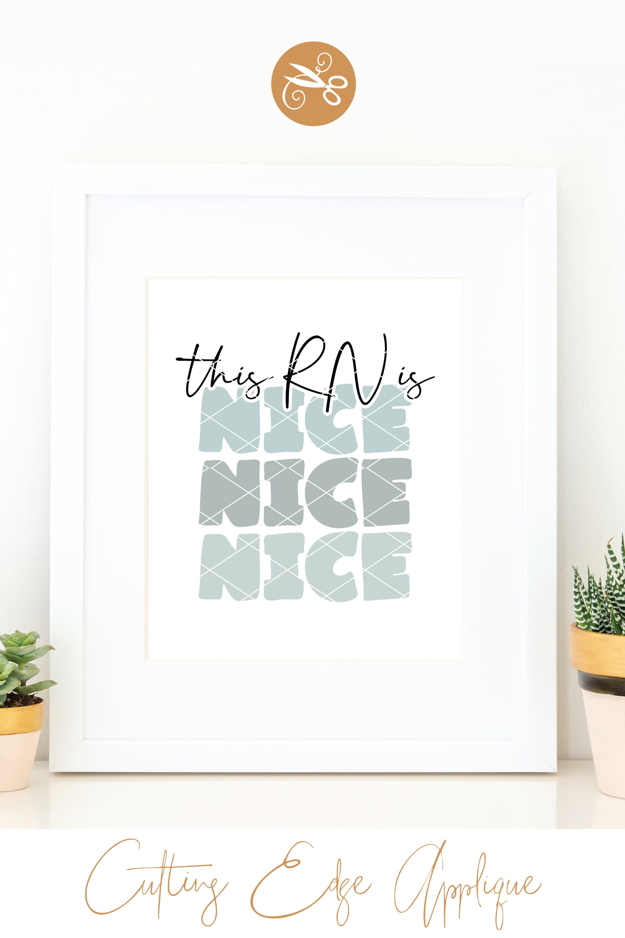 This RN is Nice Svg & Clip Art Registered Nurse Svg Scrub Life | Etsy