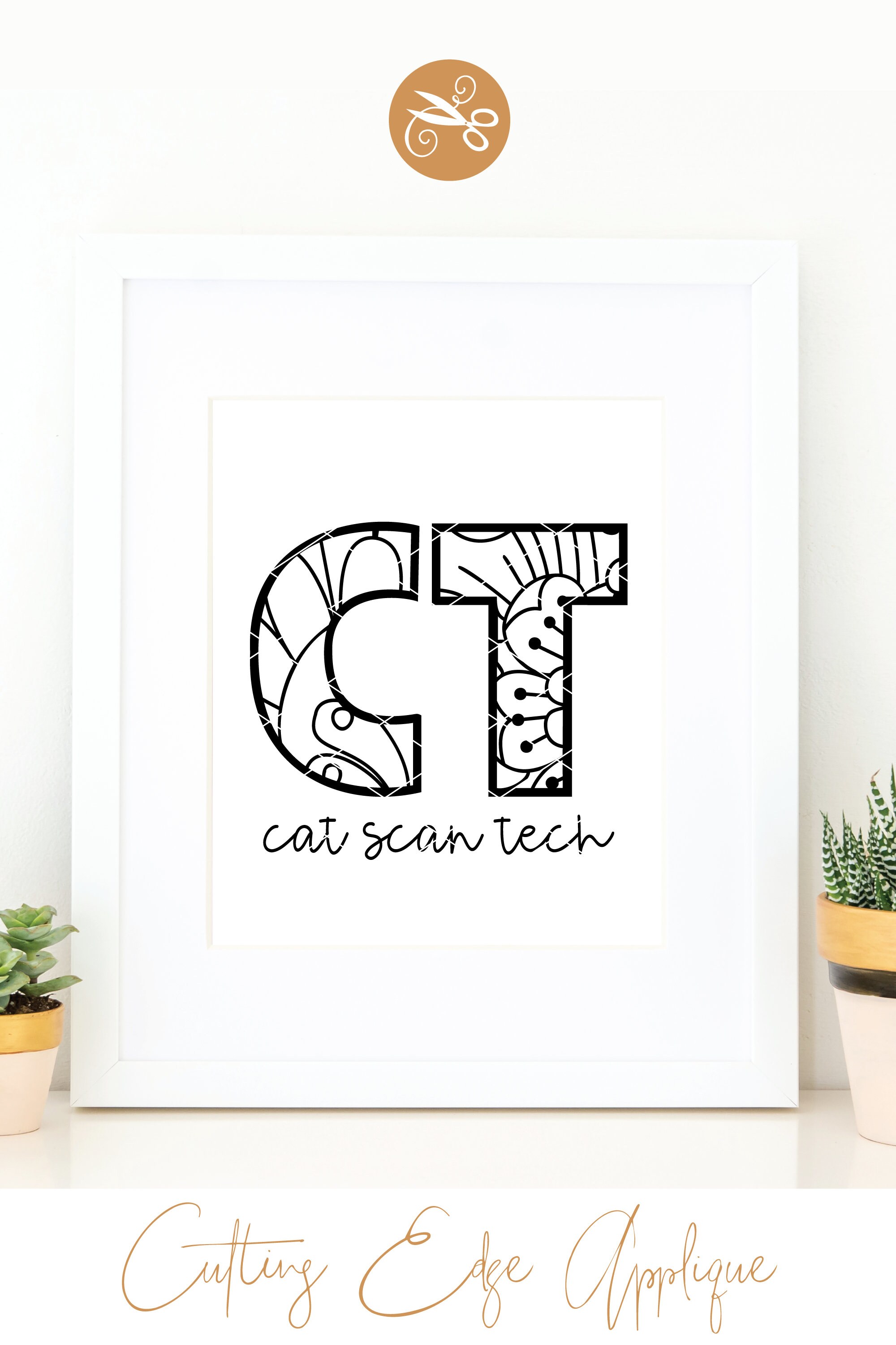 CT Technologist Svg Cut File CAT Scan Tech Imaging Radiology - Etsy