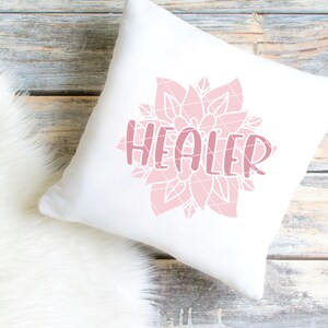 Mandala Healer Svg Cut File Png Dxf Flower Floral Medical Nurse ...