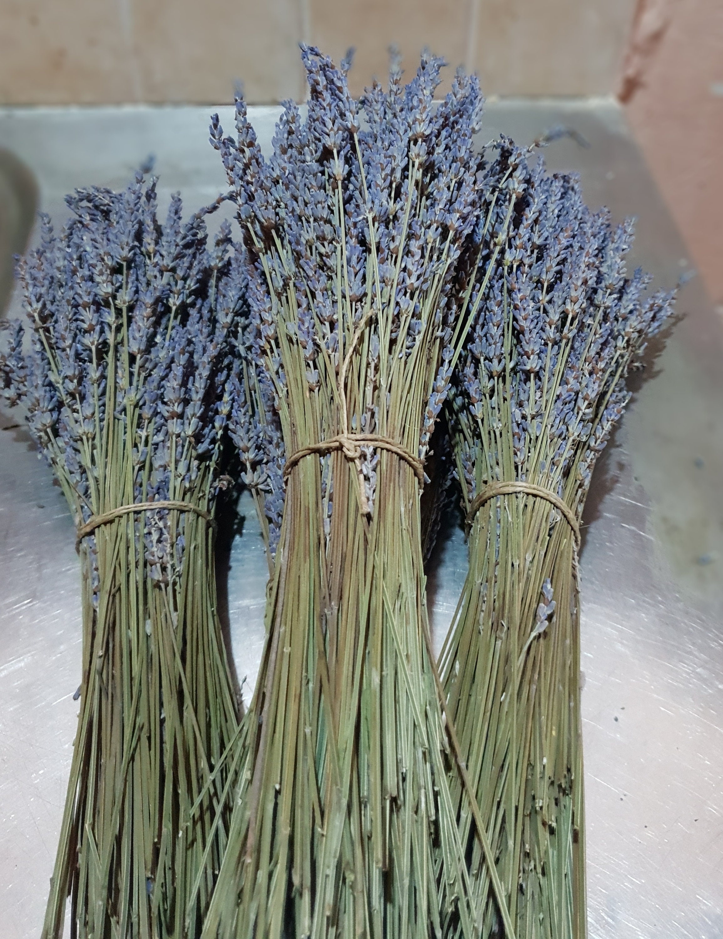 Greek Dried Lavender Bunches Bouquets Organic 300 Stems - Etsy UK