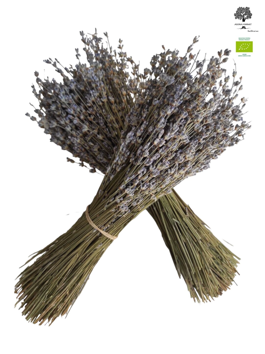 Certified Organic Greek Dried Lavender Bunches Bouquets | 1 - 5 Bunches ...