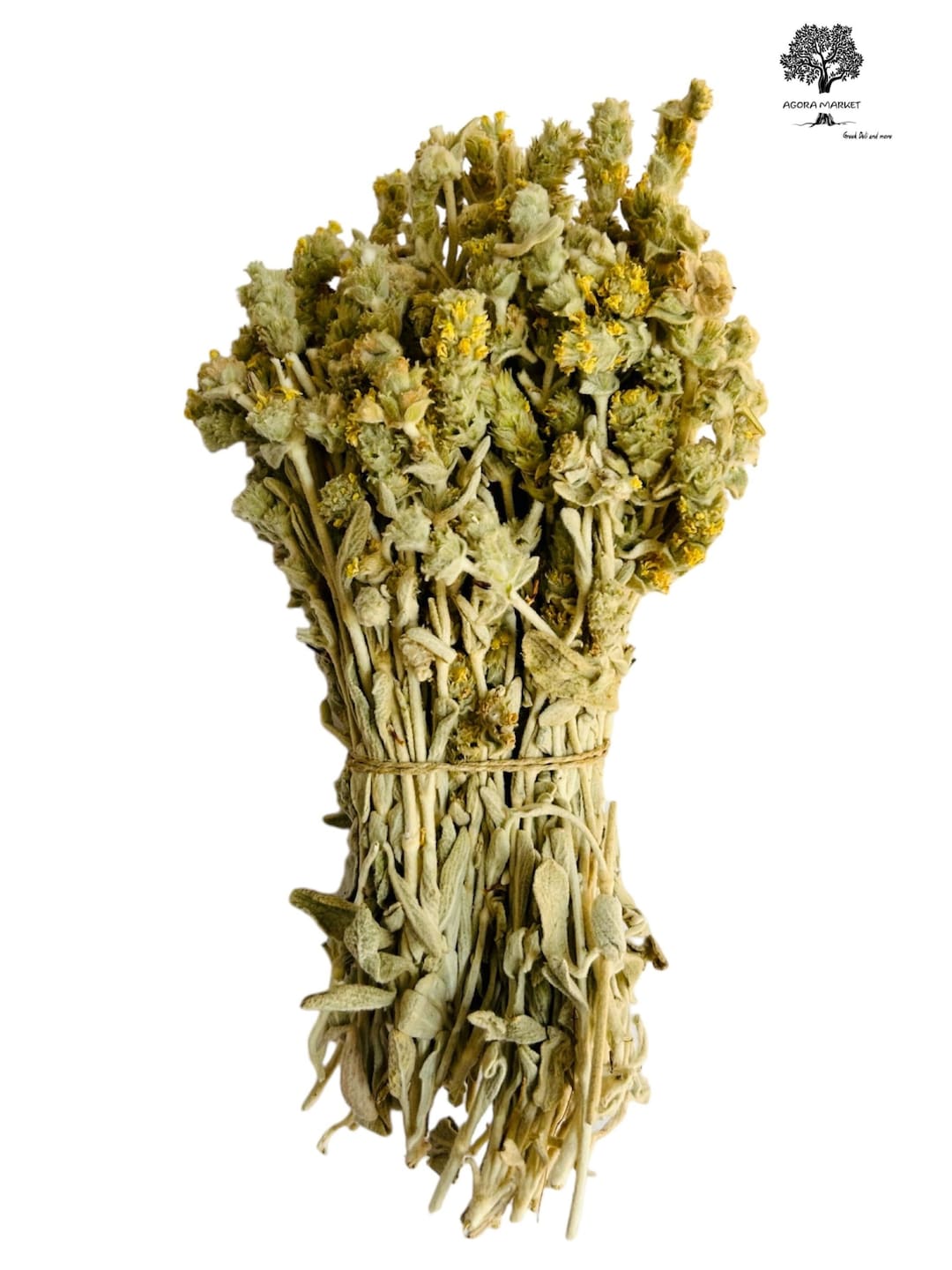 Greek Mountain Tea Malotira Sideritis Syriaca Cretan | Harvest June ...