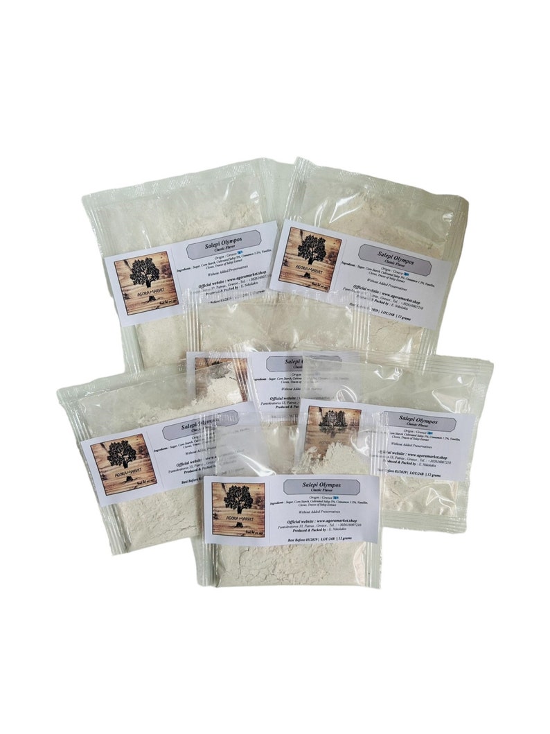 Combo Gift - Authentic Salep Drink - Salepi Olympos 1-100 Bags Classic ...