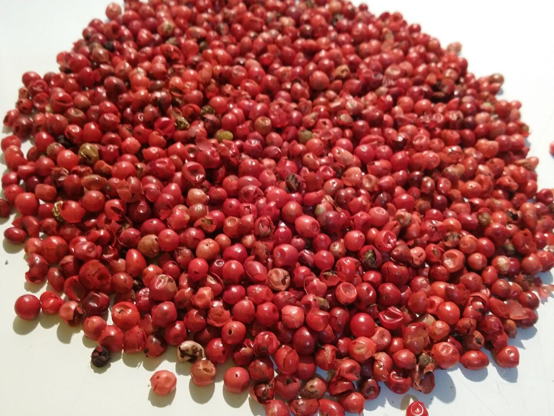 Whole Pink Peppercorns Pink Pepper 40 460 grams | Etsy