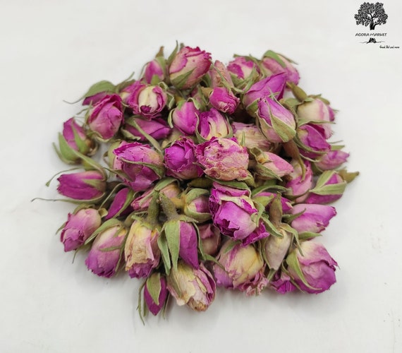 Dried Damask Rose Buds Edible 40g1.4 Oz 195kg68.8 Oz - Etsy