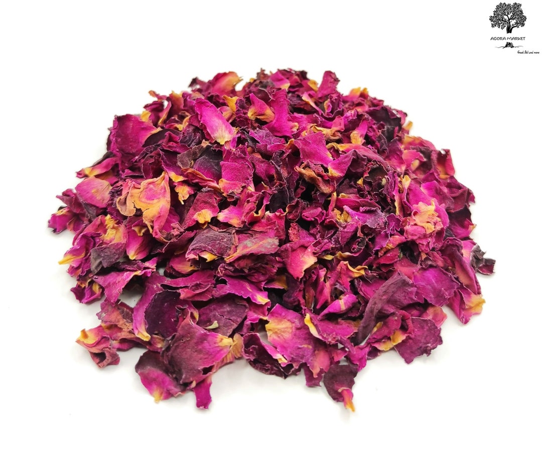 Dried Edible Whole Rose Petals 40g(1.4 Oz) - 1,95kg(68.8 Oz) Premium ...