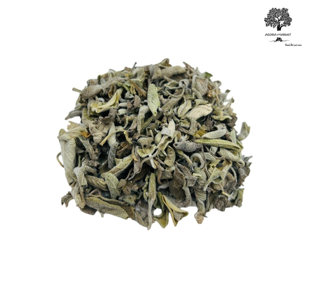 Wild Greek Sage Herbal Tea Whole Leaves | 25g(0.9 Oz) - 1.95kg(68.8 Oz ...