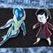 Shape of Water Hard Enamel Pins - Etsy