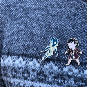 Shape of Water Hard Enamel Pins - Etsy