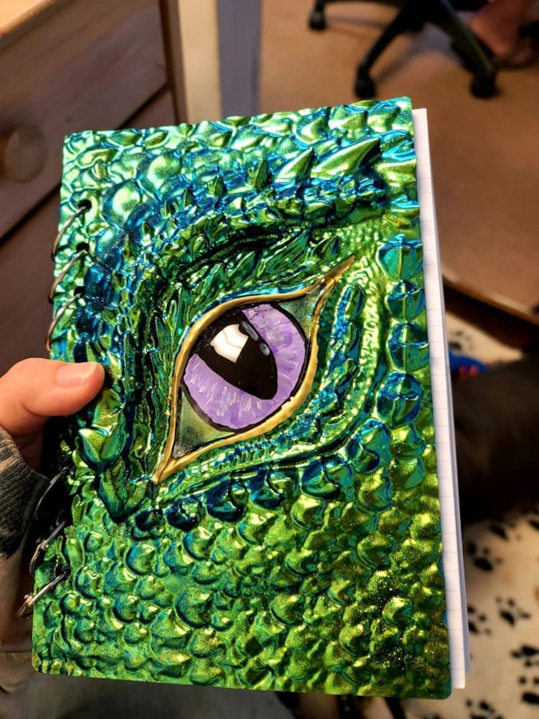 Dragon Eye Art Book/notebook - Etsy