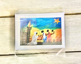 Homemade Christmas Cards Unique Designs, African Print Fabric ...