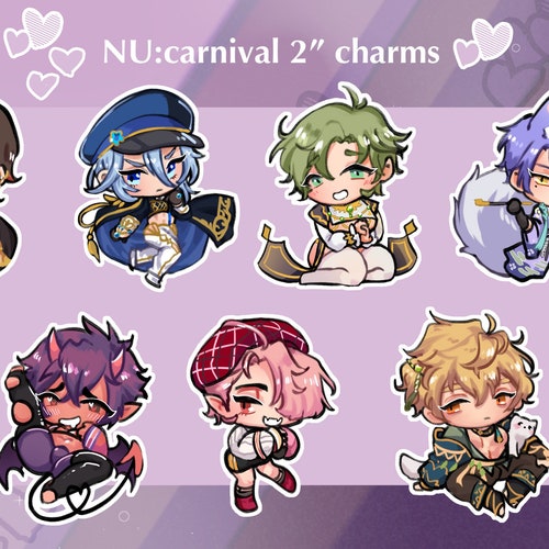 IN STOCK Nu Carnival Acrylic Charms Unofficial Fan Merch - Etsy