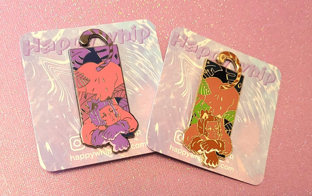 Tiger Monster Boy Enamel Pin - Etsy