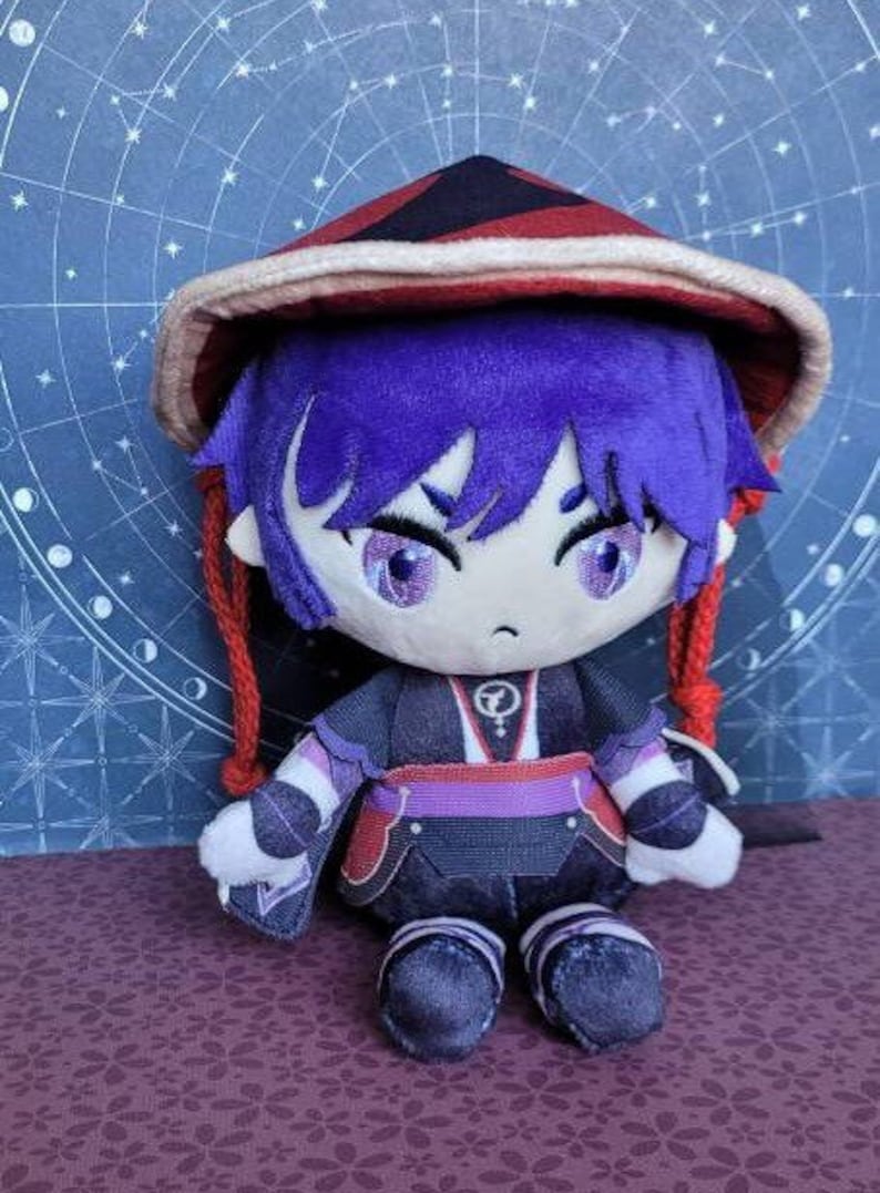 Genshin Impact Plush Scaramouche | Etsy Australia