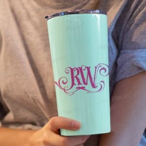 RW Initials Monogram DIGITAL DOWNLOAD - Vector File, Gold, and Silver ...