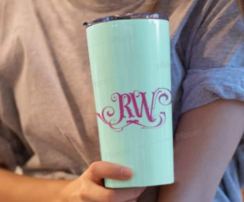 RW Initials Monogram DIGITAL DOWNLOAD - Vector File, Gold, and Silver ...