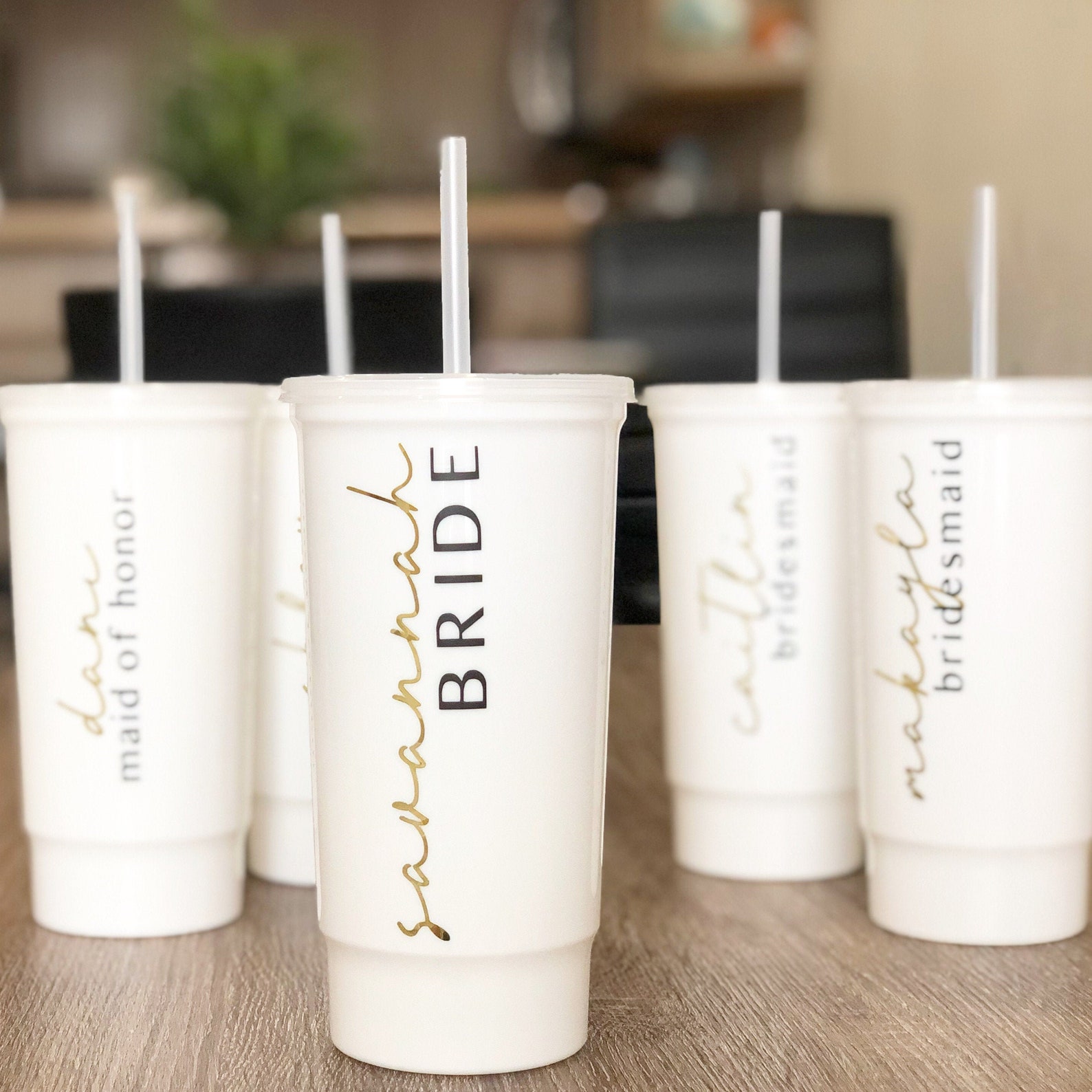 Personalized Bachelorette Cups - Plastic Party Cups With Lid and Straw ...