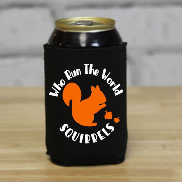 Squirrel Koozie - Etsy