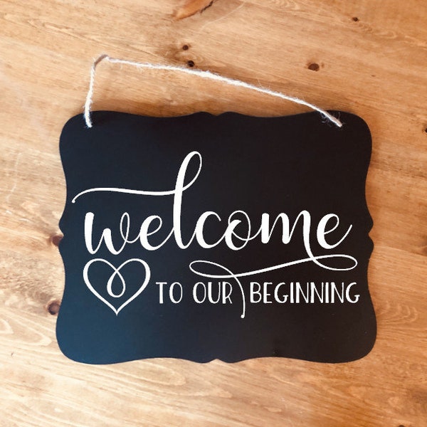 Scalloped Chalkboard - Etsy