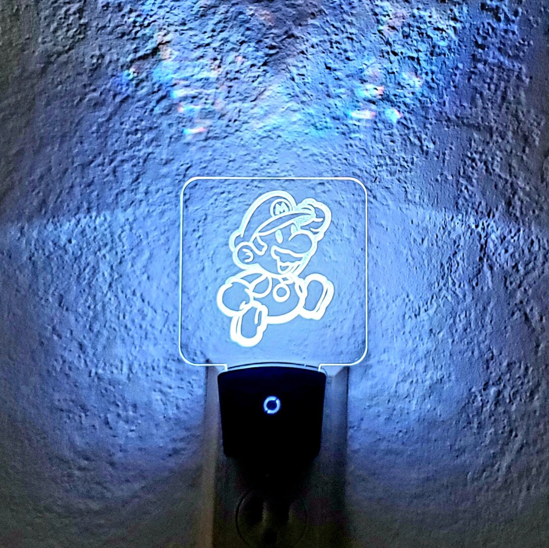Mario Color Changing LED Light - Etsy