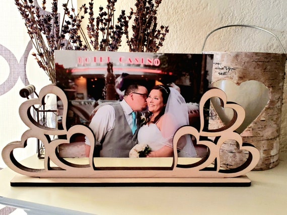 SVG Digital Download Heart Photo Frame Fits 5x7 or 4x6 | Etsy