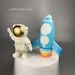 Fondant Astronaut Astronaut Fondant Cake Topper Cake Decorations ...