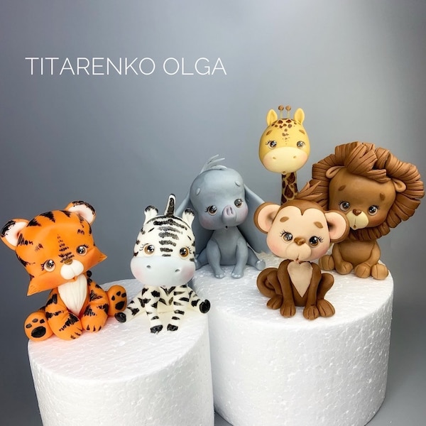 Fondant Animals - Etsy