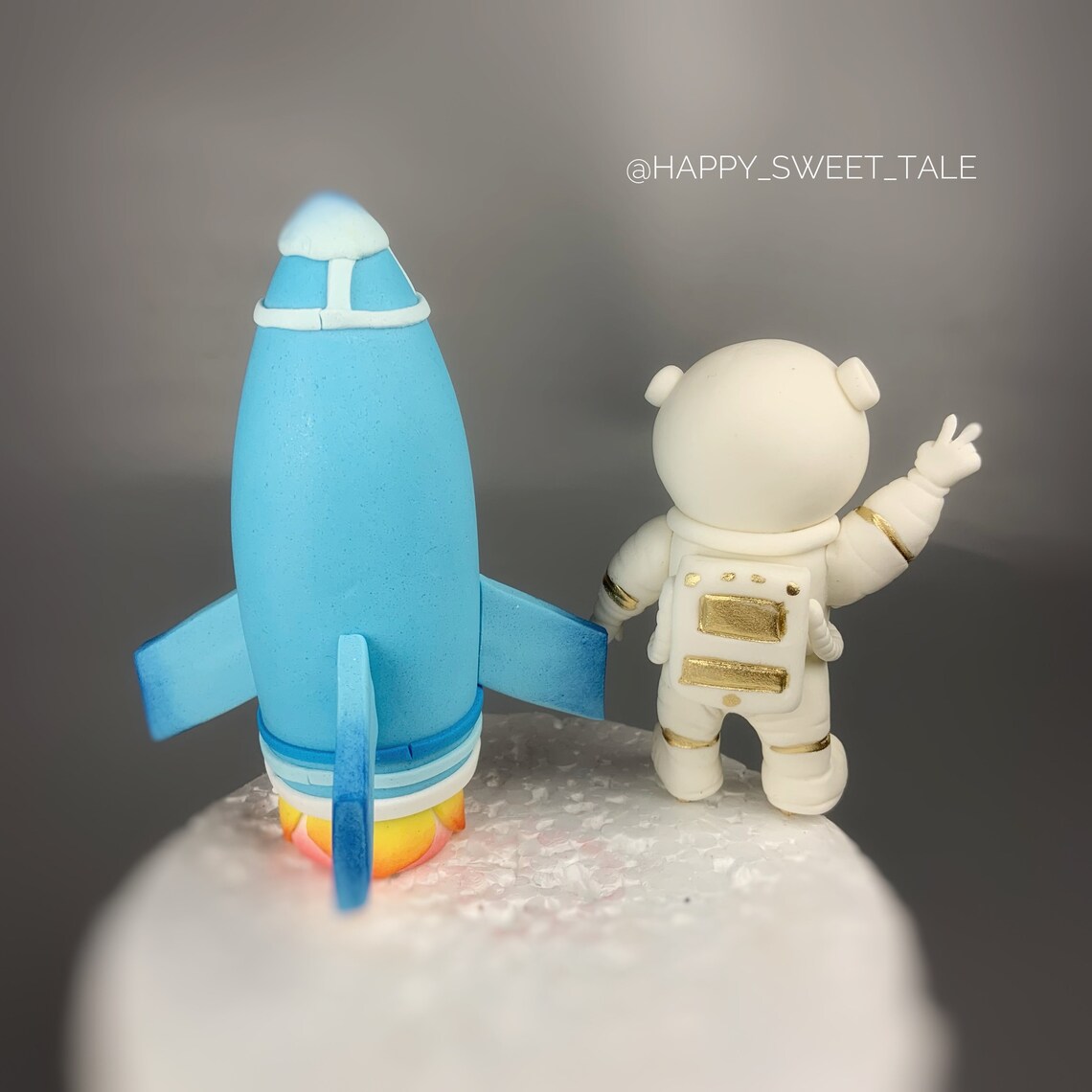 Fondant Astronaut Astronaut Fondant Cake Topper Cake Decorations ...