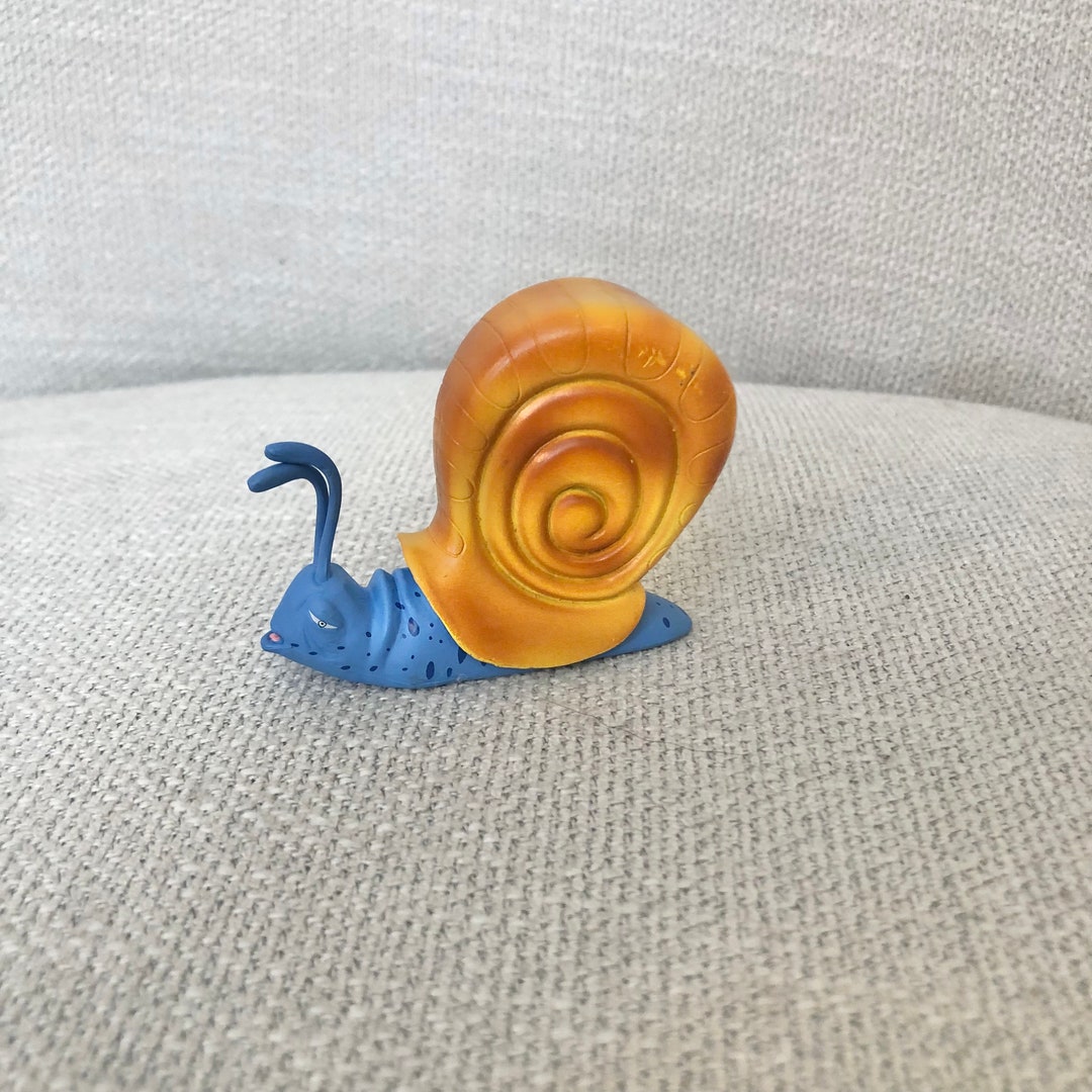 2003 Thomas Nelson Hermie and Friends Schneider the Snail Figure Toy - Etsy