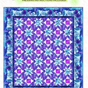 NORTHERN LIGHTS Quilt Pattern, Foundation Paper Piecing, Designed by ...