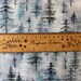 Forest Fawn, Forest Trees, Woodland, Snow, Hoffman Fabrics, 100% Cotton ...