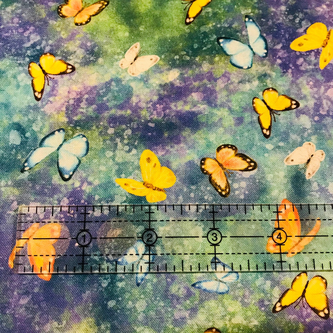 Bunny Meadows DANCING BUTTERFLIES Studio E 100% Cotton - Etsy