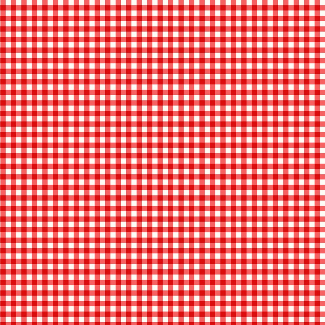 Orchard Valley, Red Gingham, Timeless Treasures, 100% Cotton Quilting ...