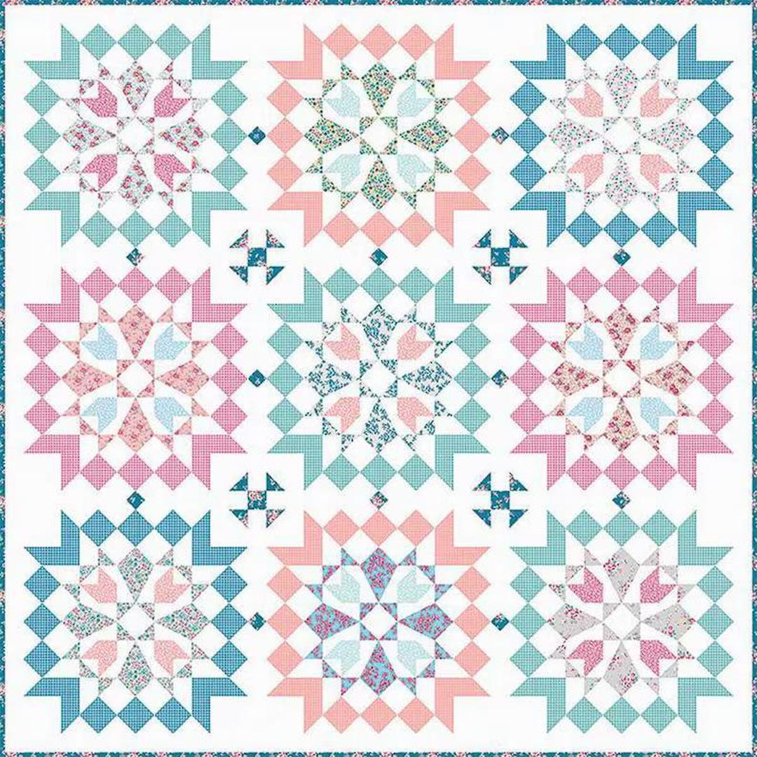 BLOOMING TULIPS Quilt Pattern, Two Designs, Designed by Gerri Robinson ...