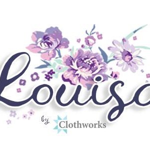 Louisa, Fat Quarter Bundle, 19 Pieces, Clothworks, 100% Cotton Quilting ...