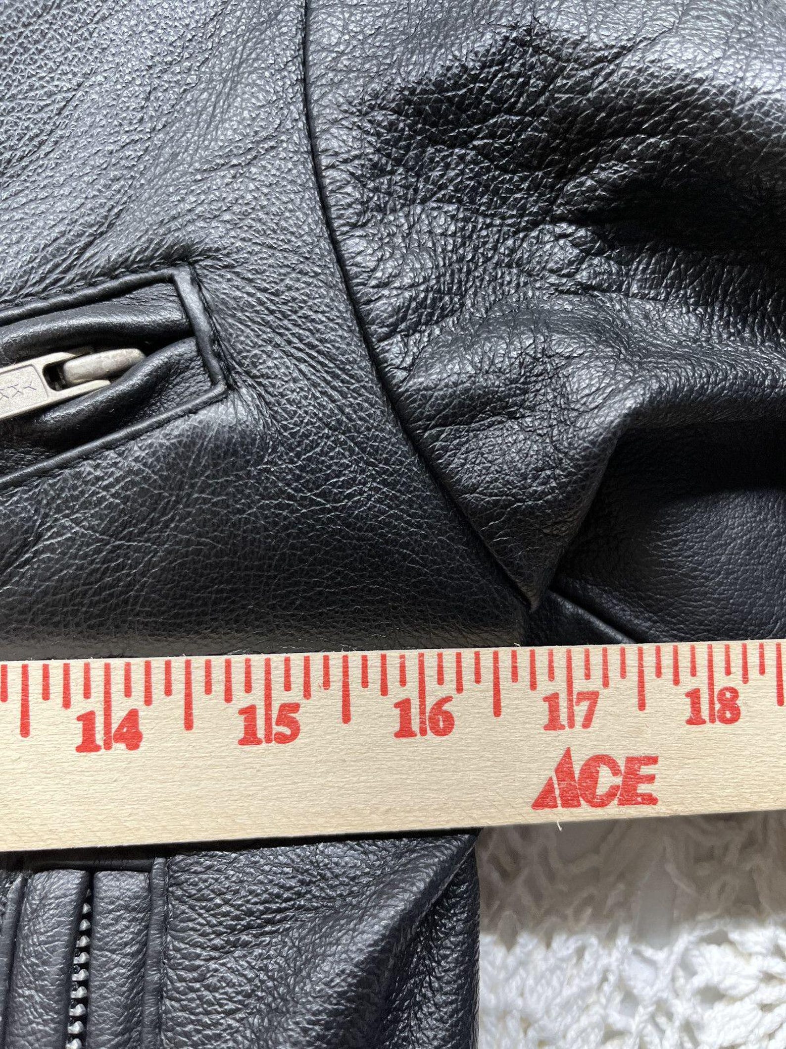 Vintage KC Collections Black Moto Leather Biker Jacket 1980s - Etsy