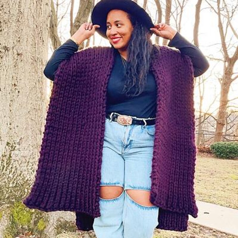 Open Front Poncho - Etsy