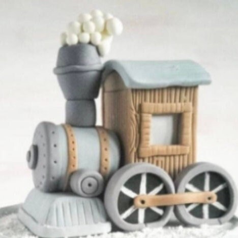 Little Train Cake Topper | Etsy