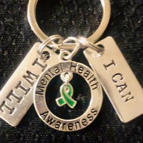 End Mental Health Stigma Keychain / Mental Health Awareness - Etsy