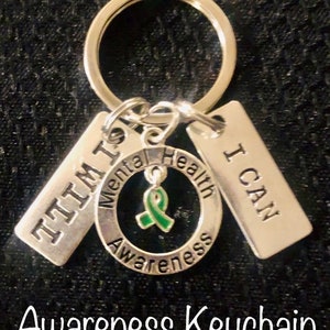 Mental Health Awareness Keychain - Etsy