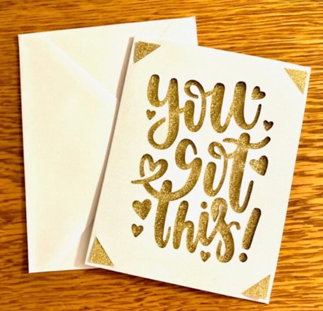Inspirational You Got This Handmade Card - Etsy