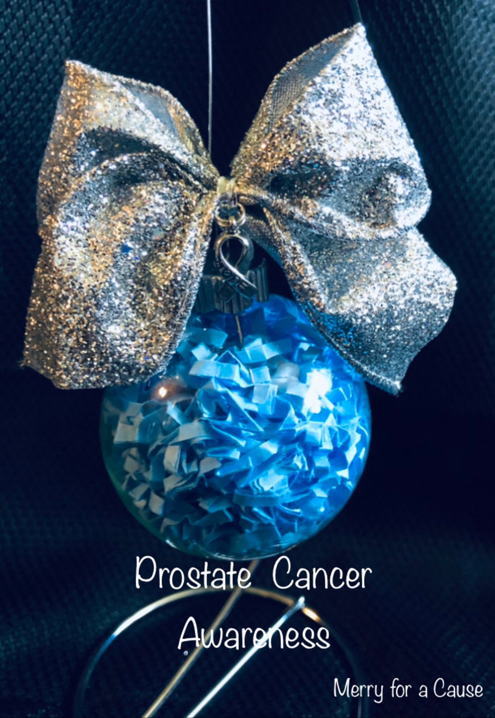 Prostate Cancer Awareness Christmas Ornament - Etsy UK