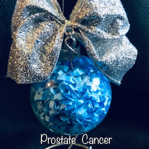 Prostate Cancer Awareness Christmas Ornament - Etsy