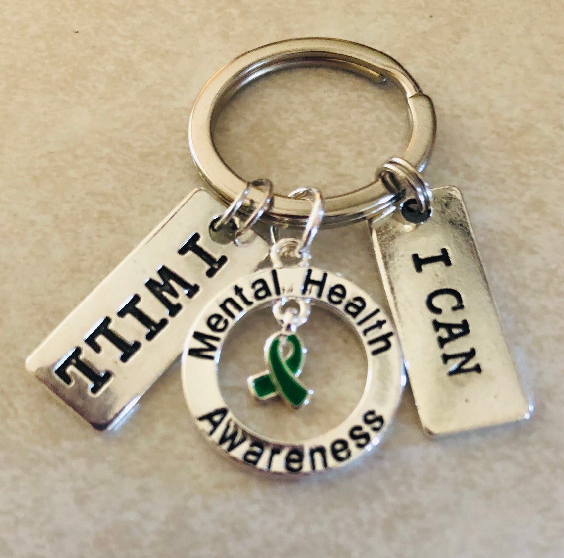 Mental Health Awareness Keychain - Etsy
