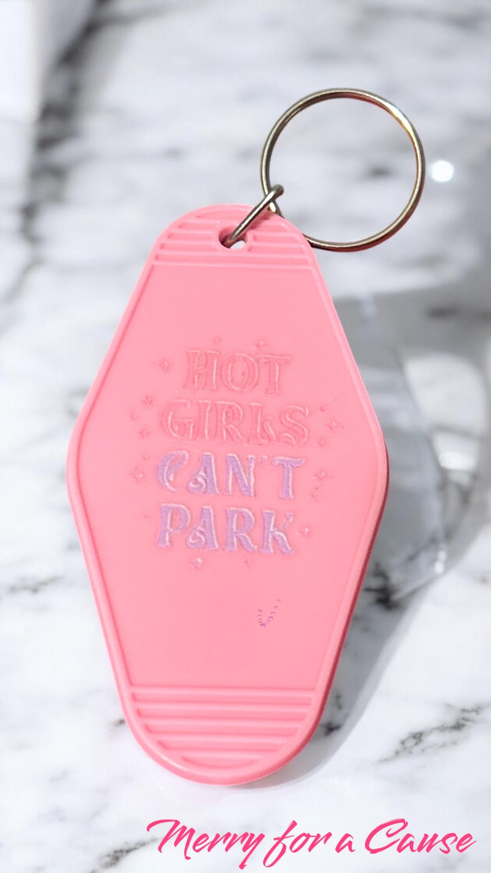 Girly Driving Plastic Keychains - Etsy